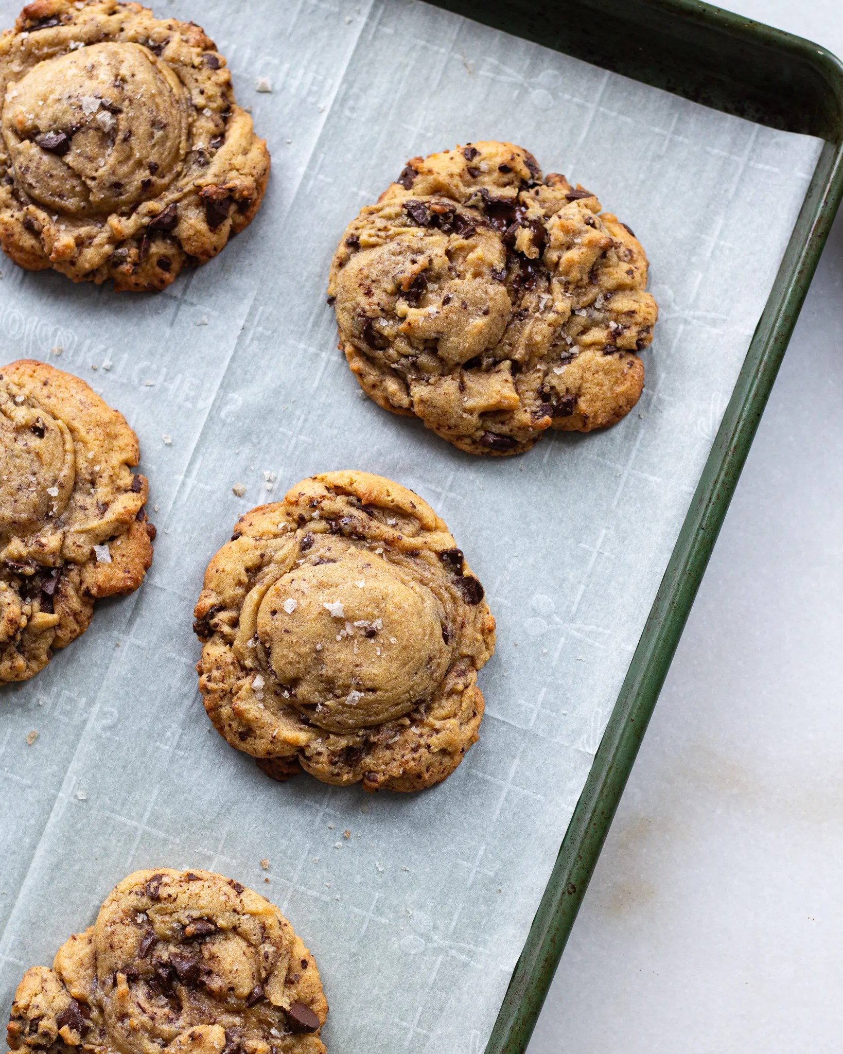 Brown Butter and Bread Flour Chocolate Chip Cookies – Credits To